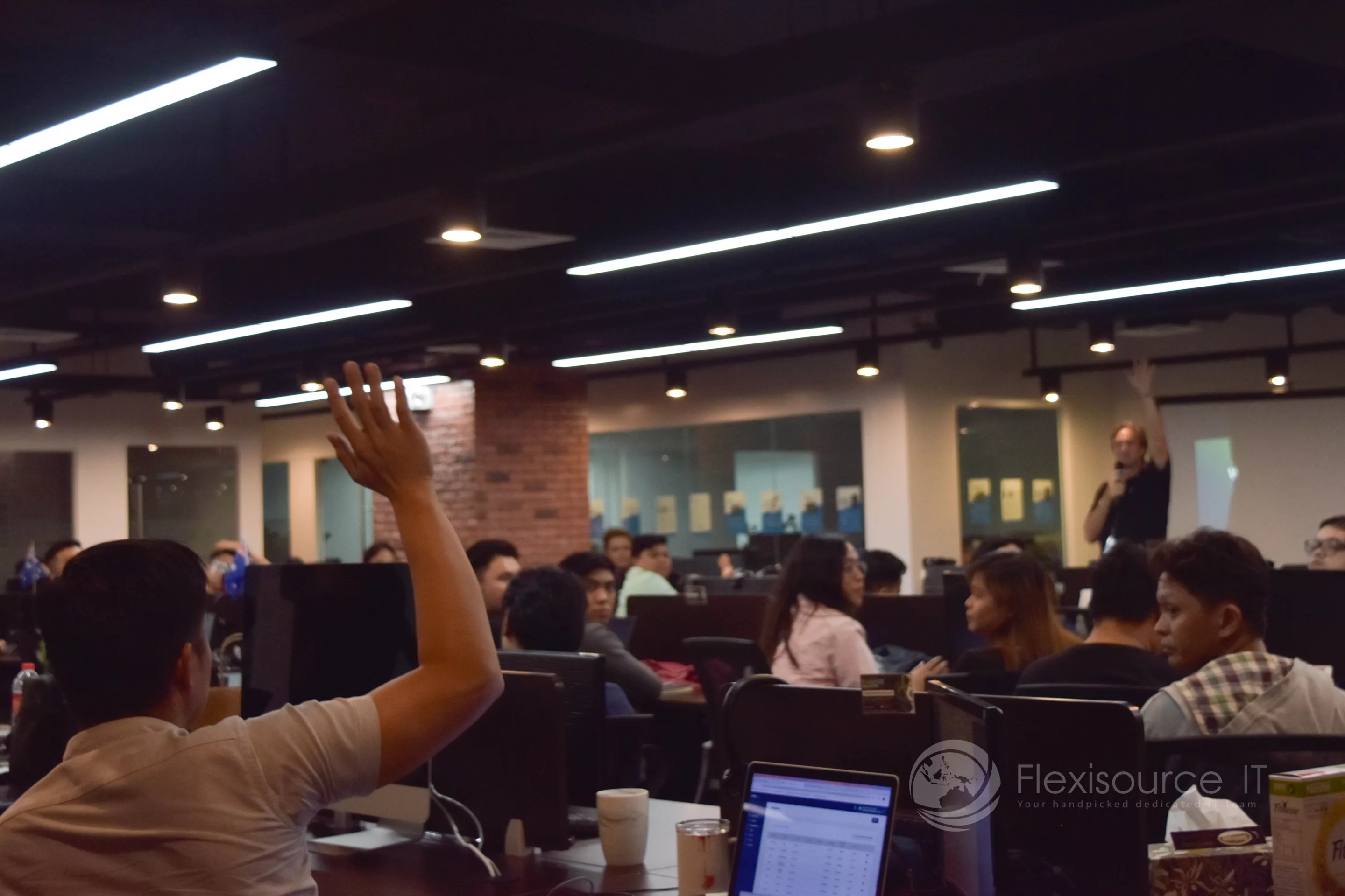Reactors and Enthusiasts Attend First-Ever Flexisource IT ReactJS Meetup 2019