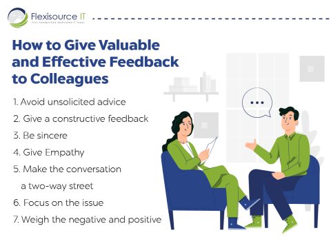 How to Give Valuable and Effective Feedback to Colleagues - Flexisource