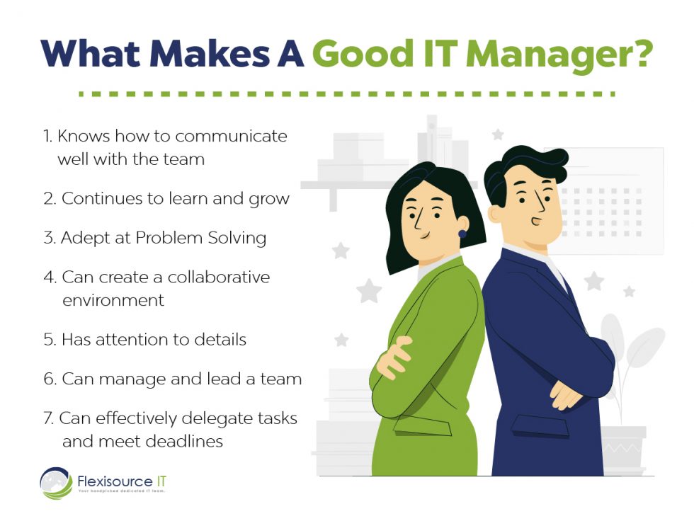What Makes a Good IT Manager Effective at Leading a Team - Flexisource