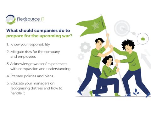 How Can Companies Provide Employee Assistance During the War? - Flexisource