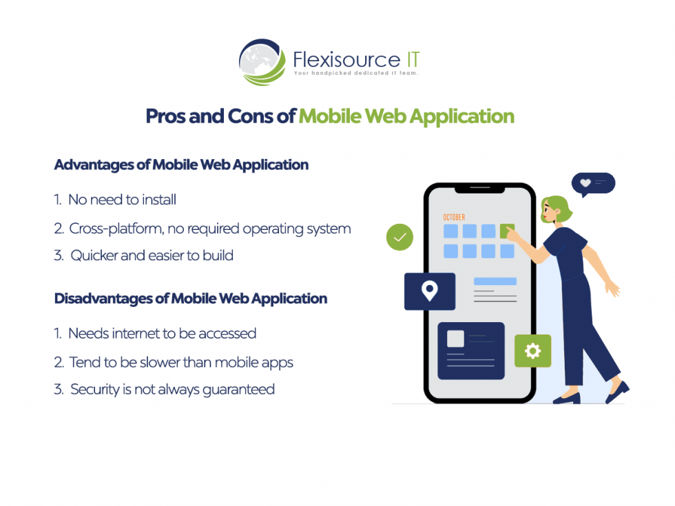 Pros and Cons of Mobile Application Vs. Mobile Web Application ...