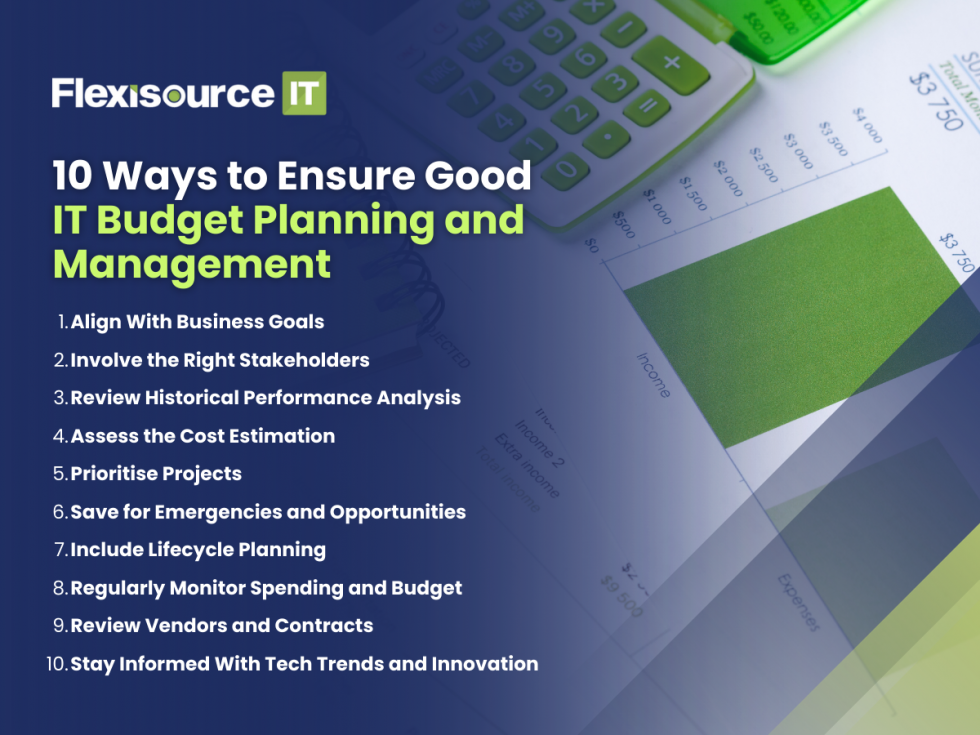 10 Best Practices for IT Budget Planning and Management - Flexisource