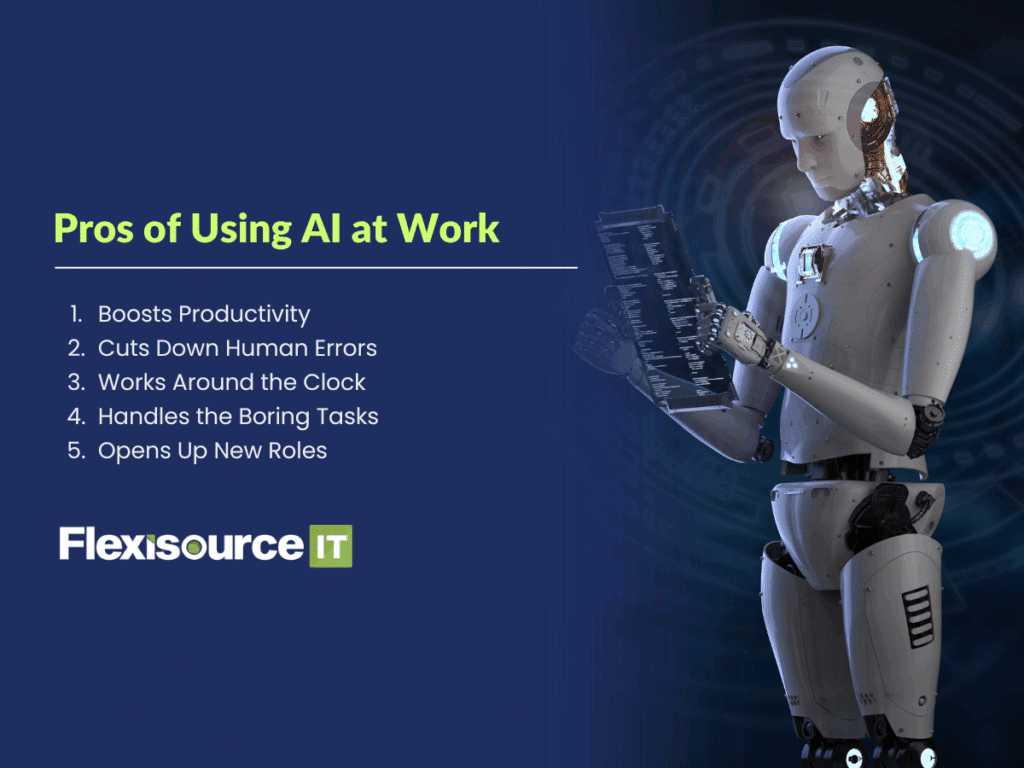 Pros & Cons of AI at Work | Flexisource IT